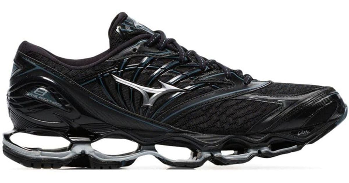Mizuno Rubber Wave Prophecy 8 Sneakers in Black for Men - Lyst