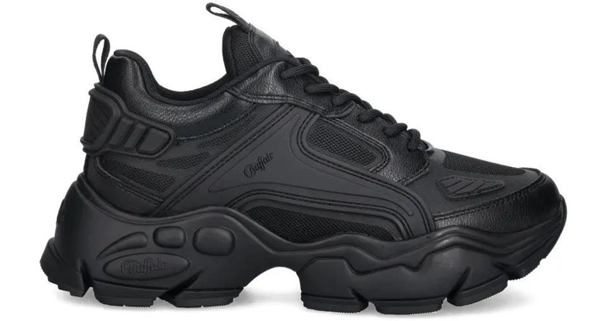 Buffalo Chunky Panelled Sneakers in Black for Men | Lyst UK