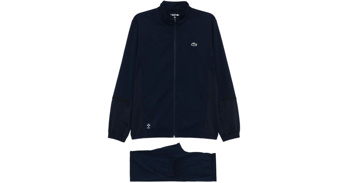Lacoste X Novak Djokovic Tracksuit in Blue for Men | Lyst UK