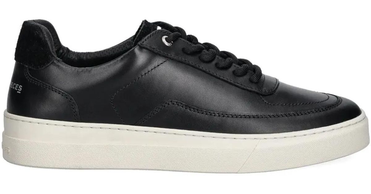 Filling Pieces Mondo Viera Leather Lace-up Sneakers in Black for Men | Lyst