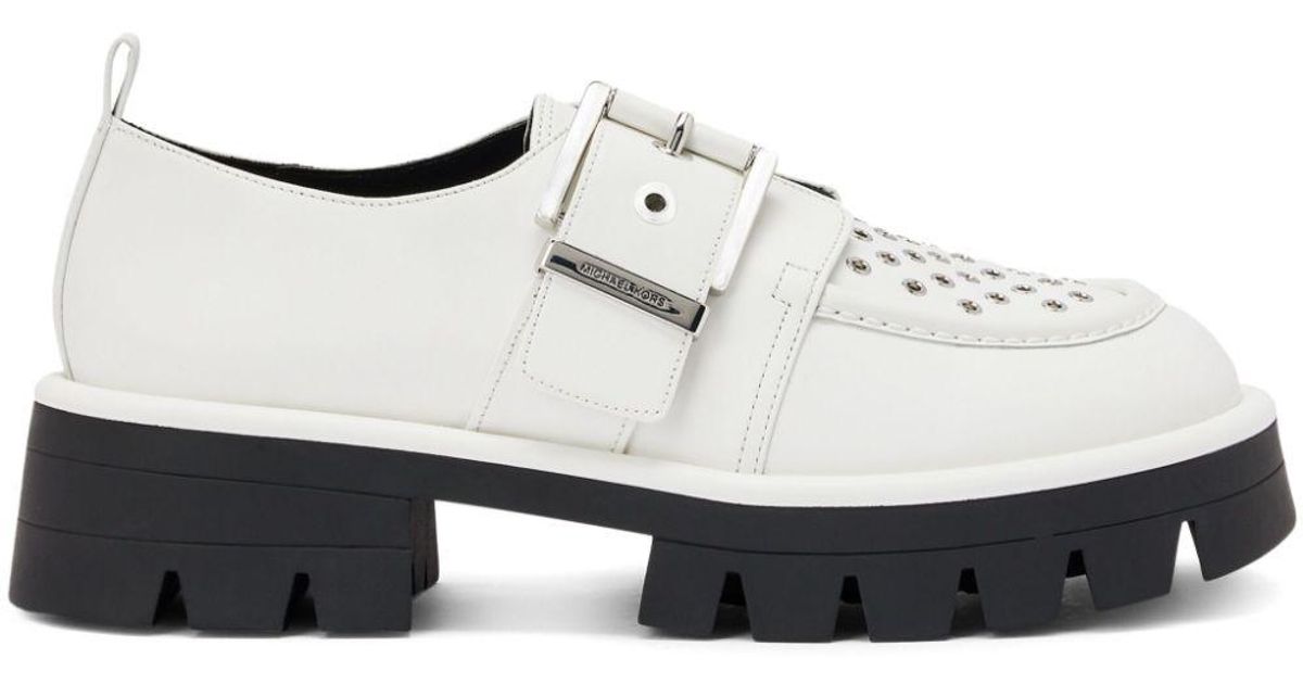 Michael Kors Colby Shoes in White | Lyst