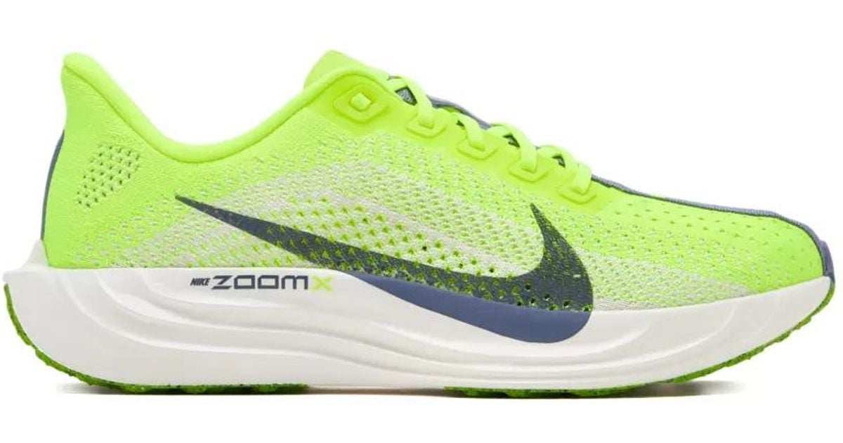 Nike Pegasus Plus Logo-Detail Sneakers in Green | Lyst UK