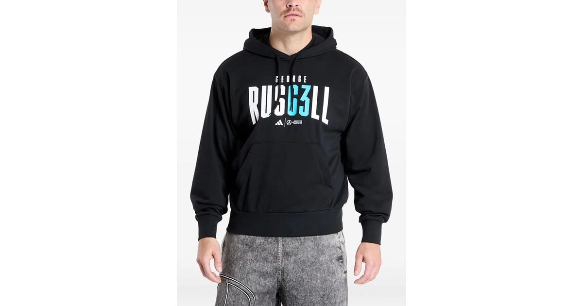 adidas X Mercedes-Amg Petronas F1 George Russel Hoodie in Blue for Men ...