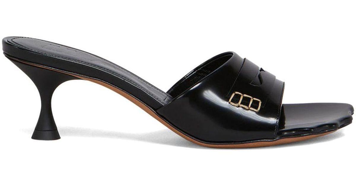 Marni 50Mm Moonlight Mules in Black | Lyst
