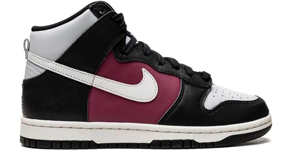 Nike Dunk High /Summit/Rosewood" Sneakers in Black | Lyst UK