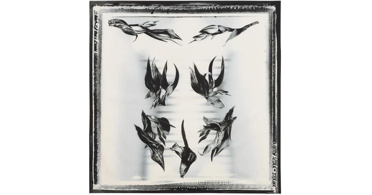 Jean Paul Gaultier Printed Sarong in Metallic | Lyst UK