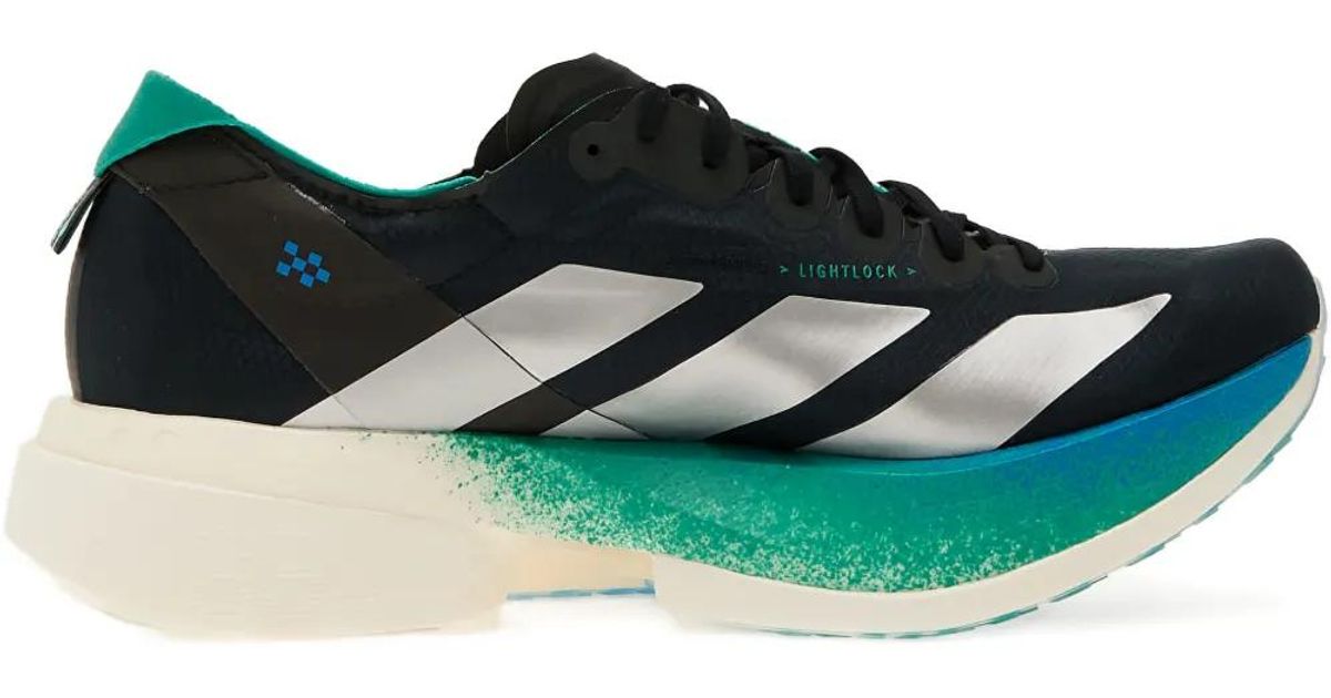 adidas Adios Pro 4 Stripe Sneakers in Green for Men | Lyst