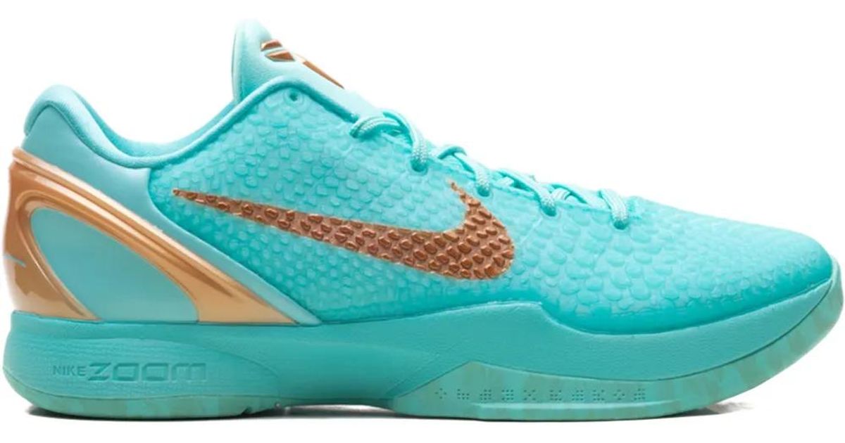 Nike X Jalen Brunson Metallic Sneakers in Blue for Men | Lyst