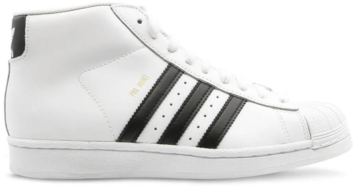 adidas Pro Model J Sneakers in White | Lyst UK