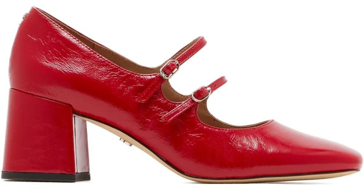Sam Edelman Escarpins Sarah 60 Mm À Boucle in Red | Lyst UK