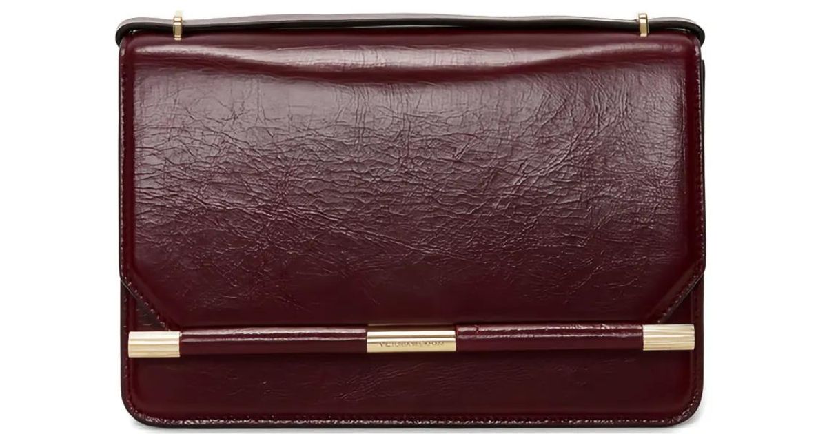 Victoria Beckham 202 Cross Body Bag in Purple | Lyst UK