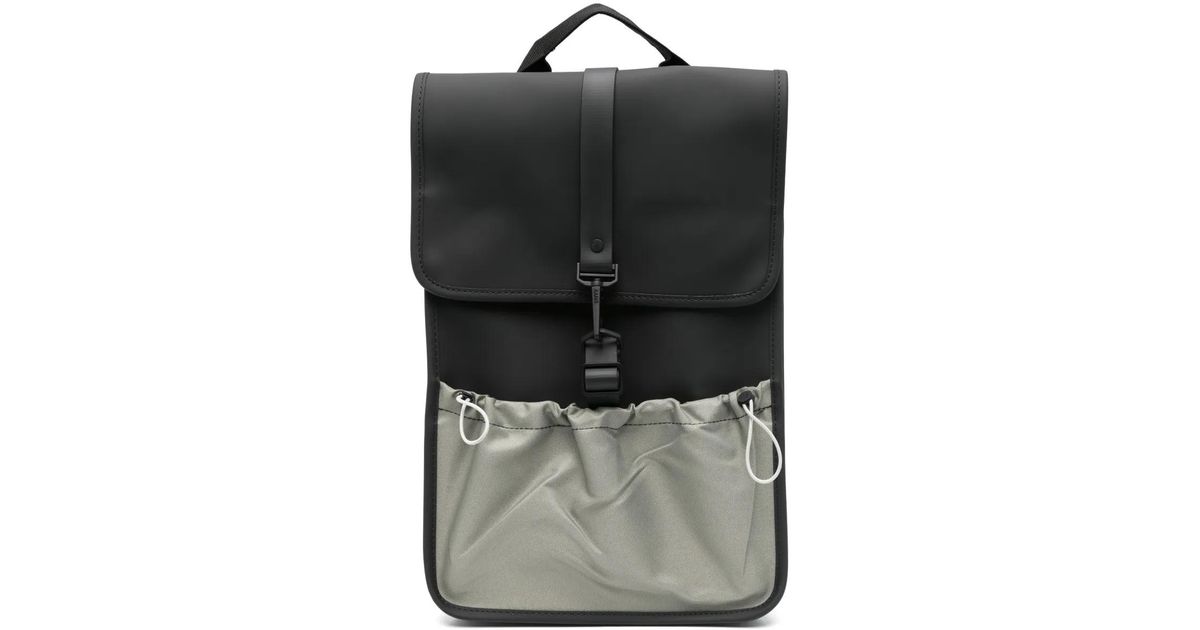 Rains Mini Mix Backpack in Black | Lyst