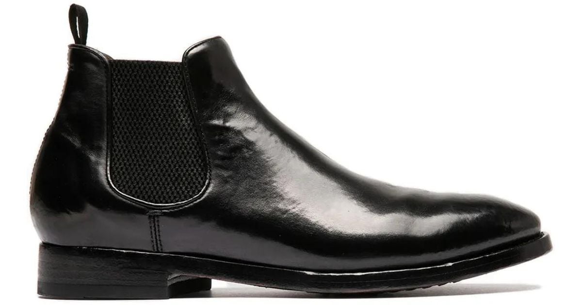 Officine Creative Providence Chelsea Boots in Black for Men | Lyst UK