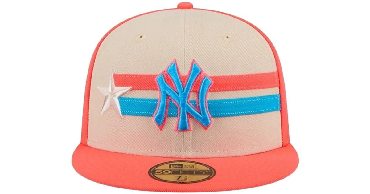 KTZ New York Yankees 2024 All Star Game 59Fifty Fitted Cap in Red for ...