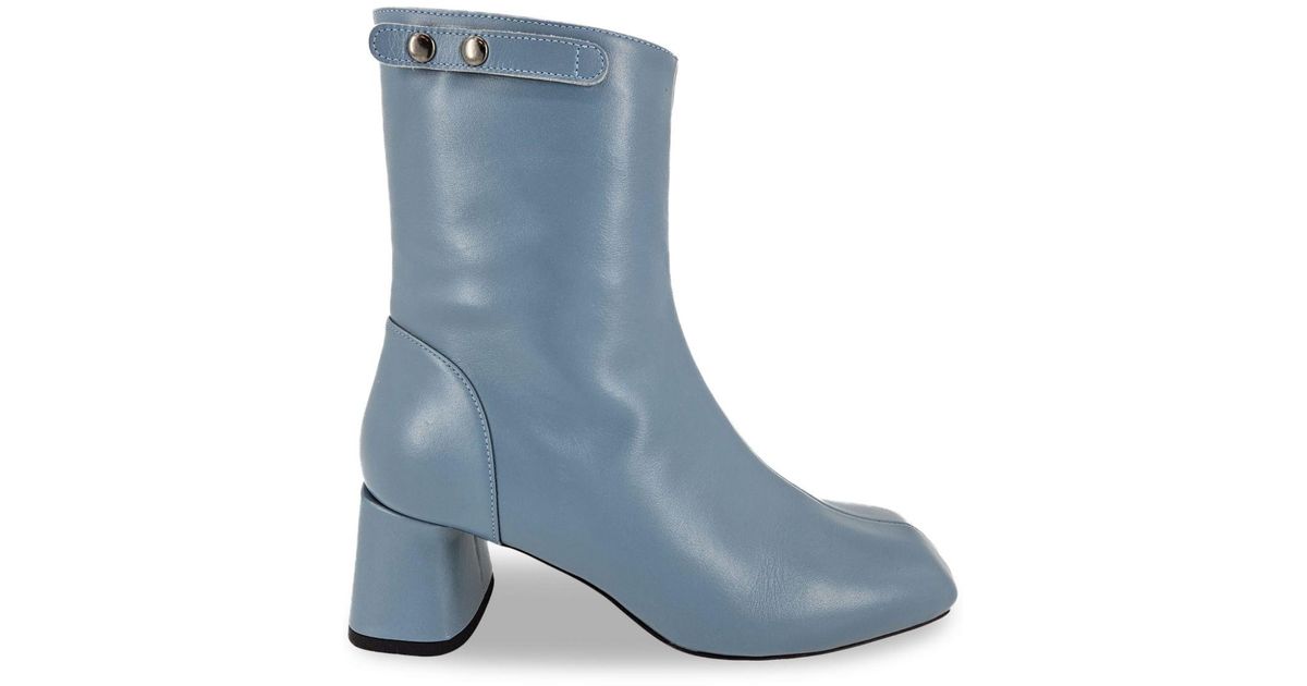 Madison Maison The Keli Boots in Blue | Lyst