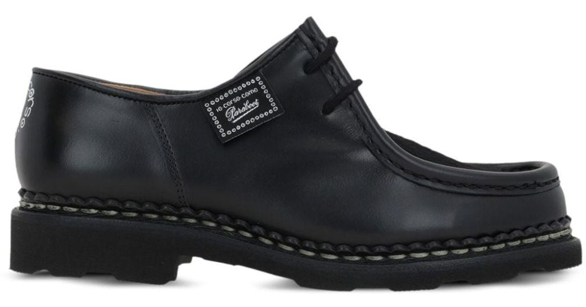 Paraboot Michael Derby Shoes in Black for Men | Lyst