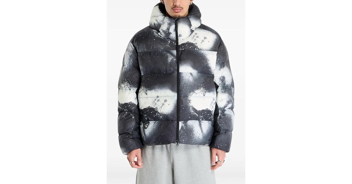 Nike Lunar Lake Hooded Jacket in Grey for Men | Lyst UK