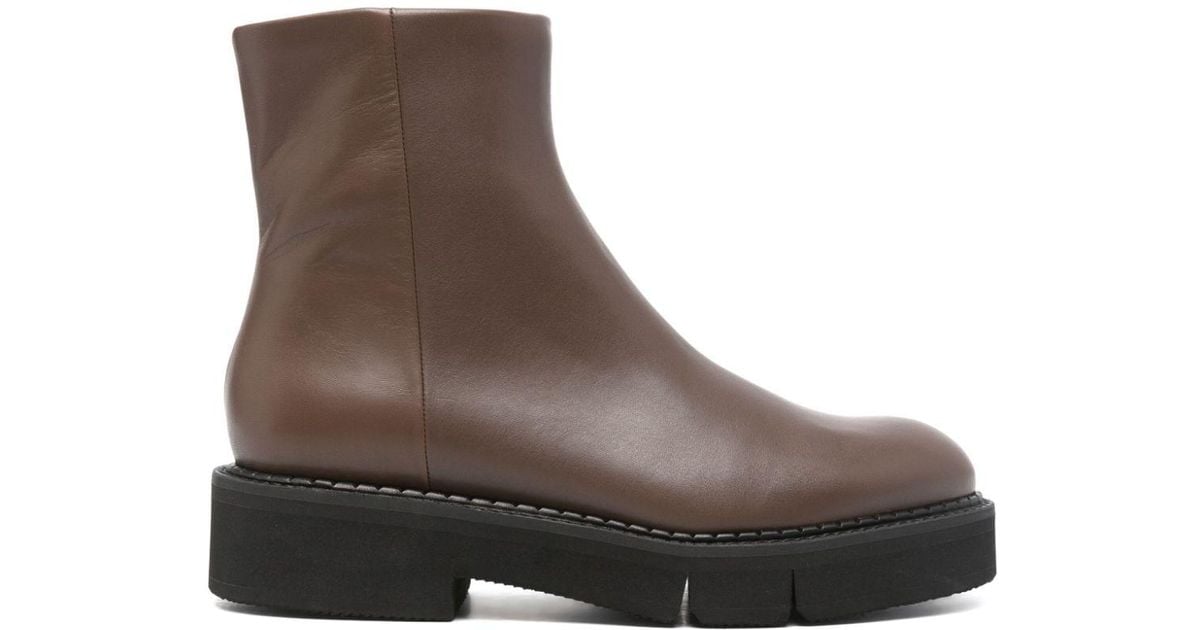 Robert Clergerie Clover Boots in Brown | Lyst