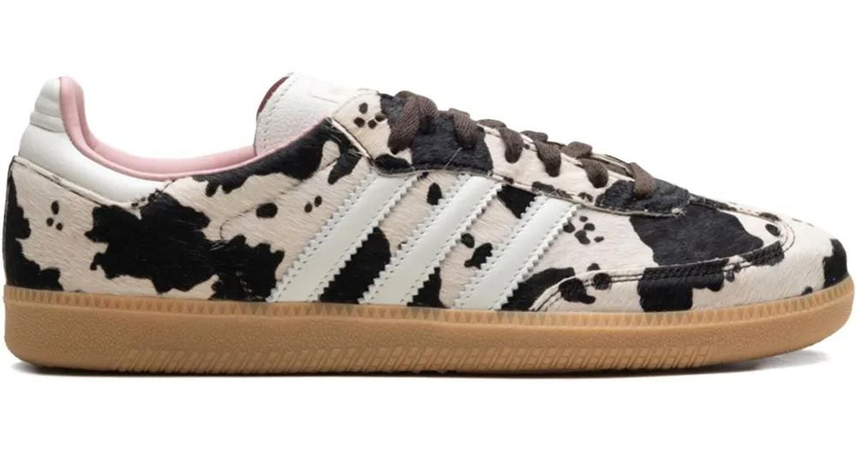 adidas Samba Og "Cow Print" Sneakers in Black | Lyst UK