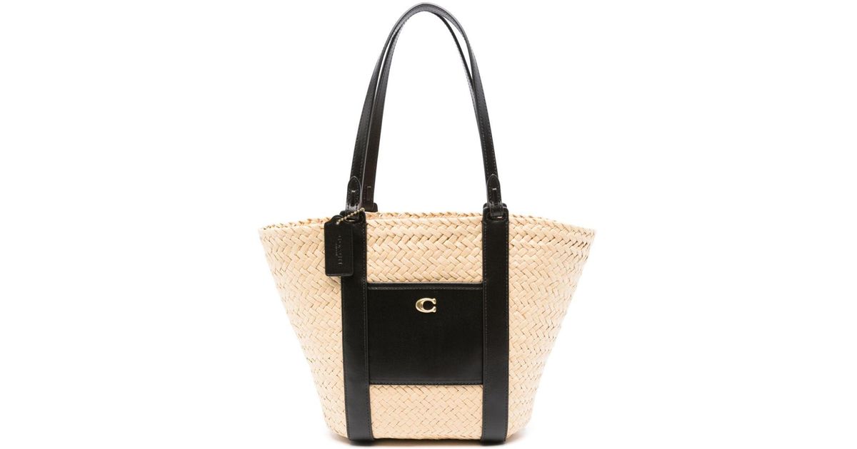 COACH Small Tote Bag in Black for Men | Lyst