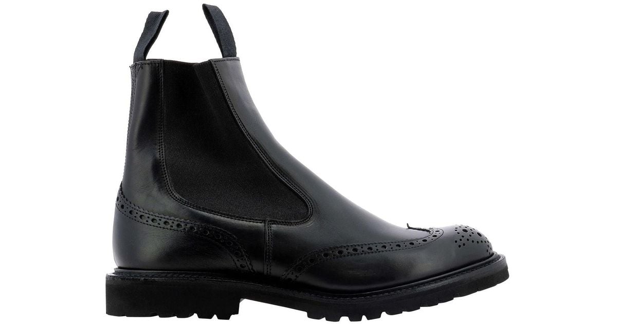 Tricker's "Henry" Ankle Boots in Black for Men | Lyst