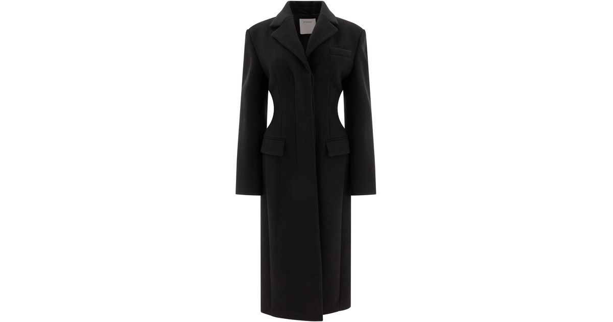 Max Mara Cashmere-Blend Coat Coats in Black for Men | Lyst