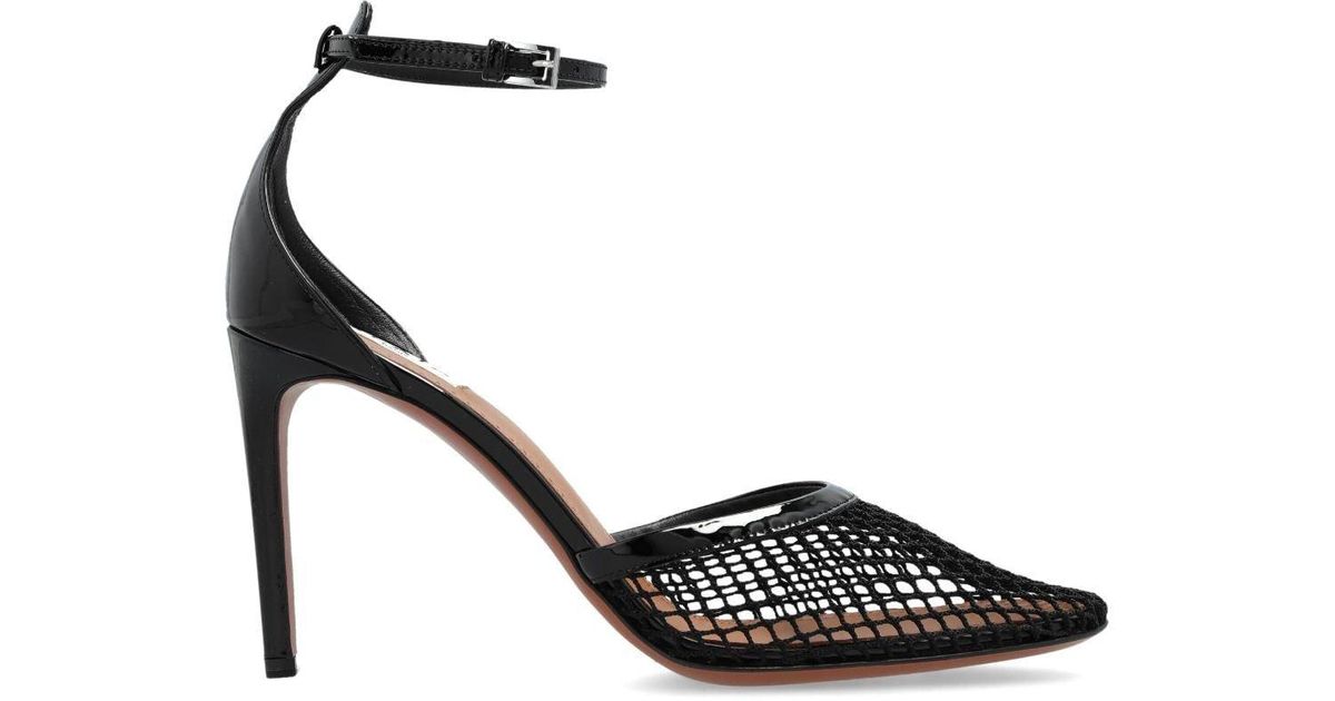 Alaïa Mesh Shoe in Black | Lyst