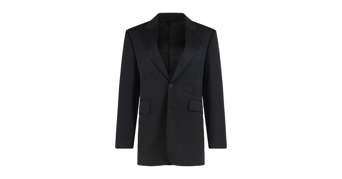 Celine Jacket Columns in Black | Lyst UK