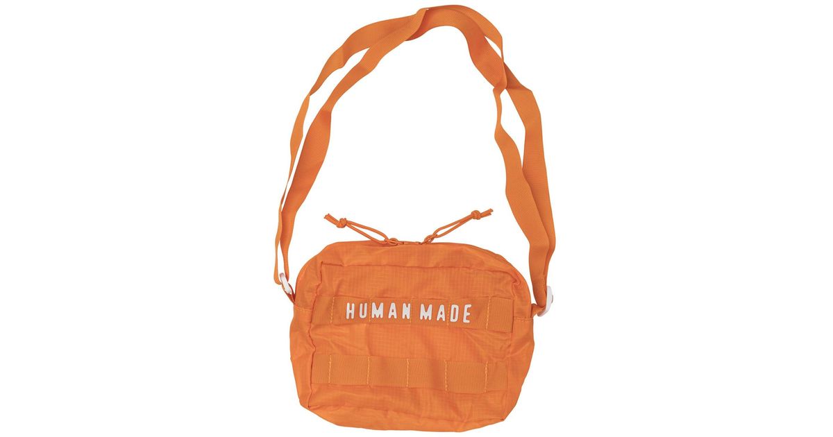 Human Made Lightweight Foldable Bag Crossbody Bags in Orange for Men | Lyst