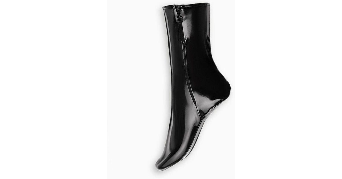 AMINA MUADDI Latex Socks in Black for Men | Lyst