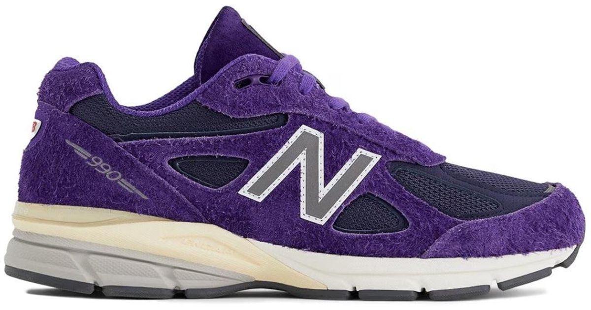 New Balance Teddy Santis X 990V4 Made in Purple for Men | Lyst