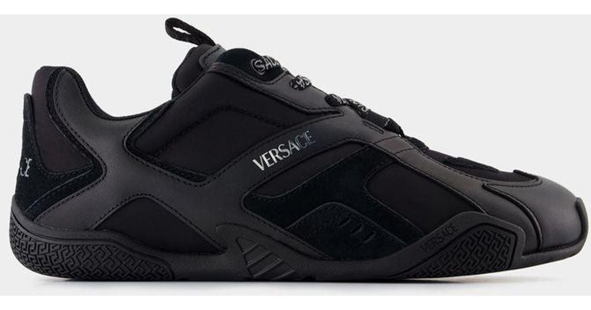 Versace Sneakers in Blue for Men | Lyst