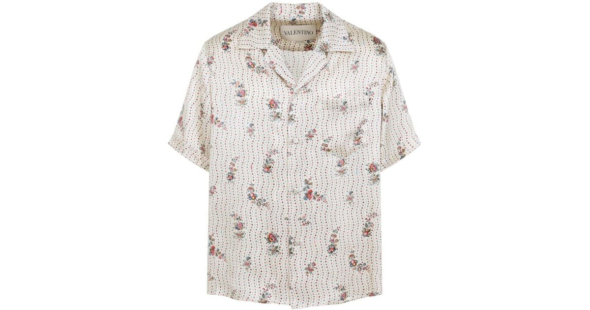 Valentino Shirts Nude & Neutrals for Men | Lyst UK