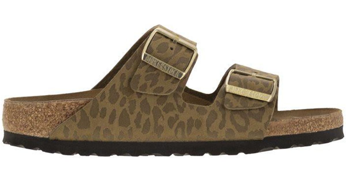 Birkenstock Arizona Leo in Brown | Lyst