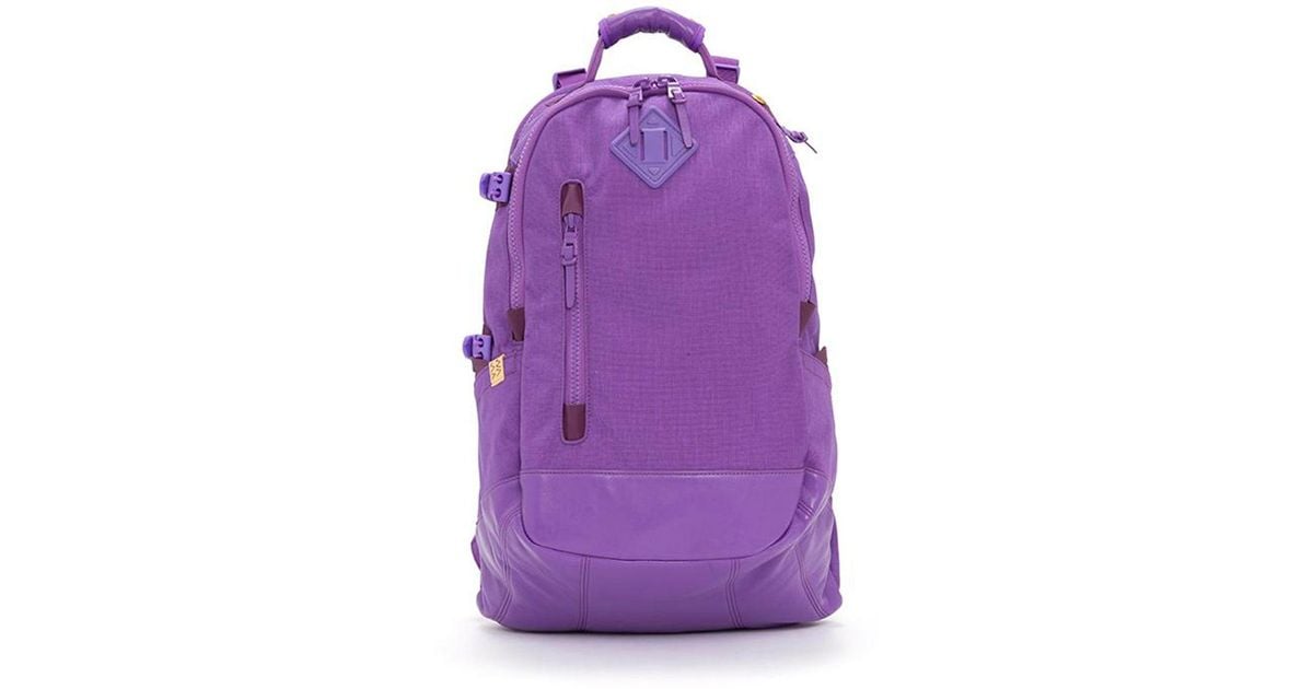 Visvim Cordura Backpack 20L Bags in Purple for Men | Lyst