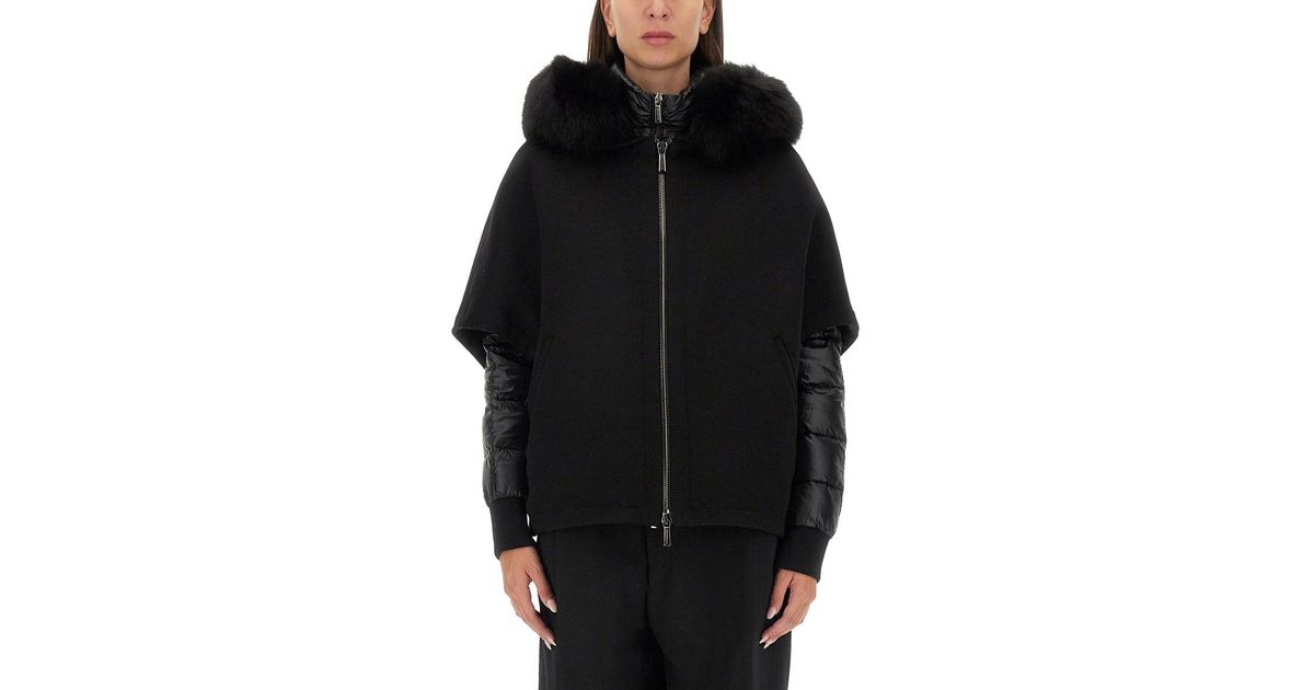 Moorer Pegasus Jacket in Black for Men | Lyst