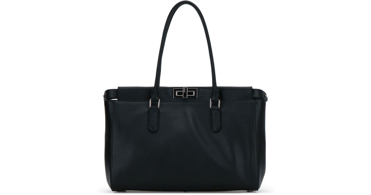 Fendi Peekaboo Tote Sm V. Eros/N in Black | Lyst UK