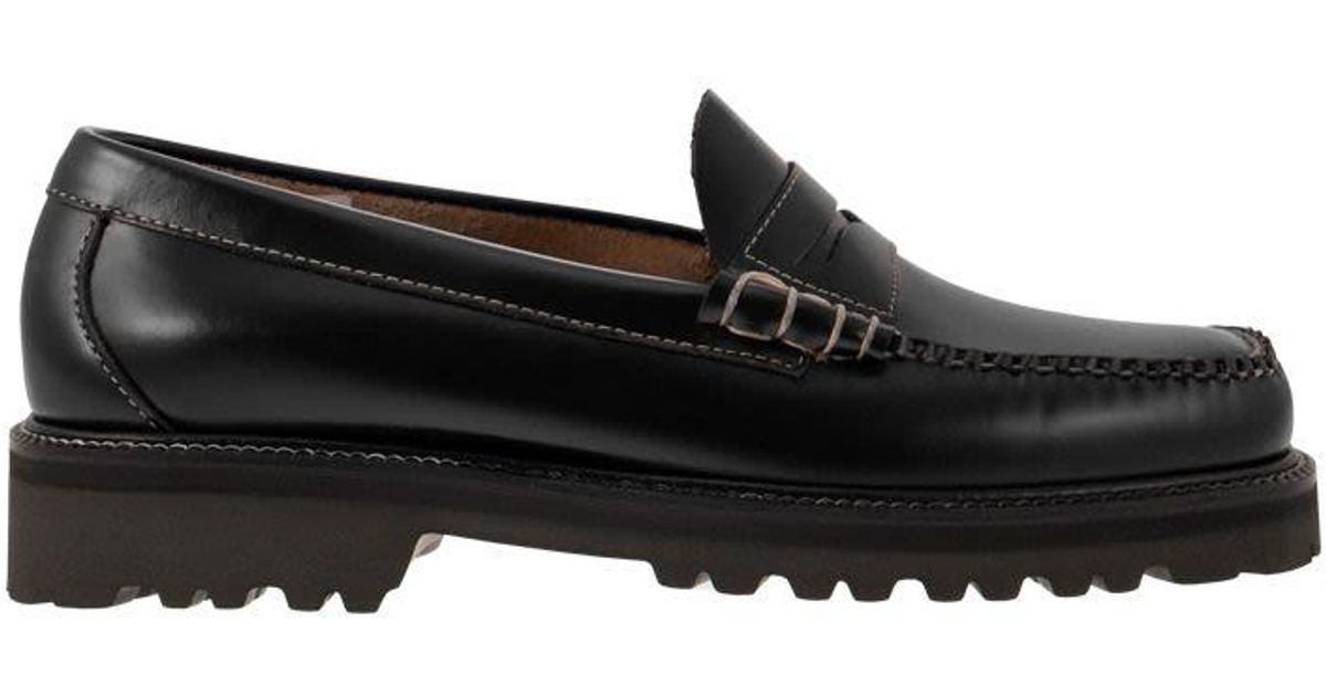 G.H. Bass & Co. Weejun in Black for Men | Lyst