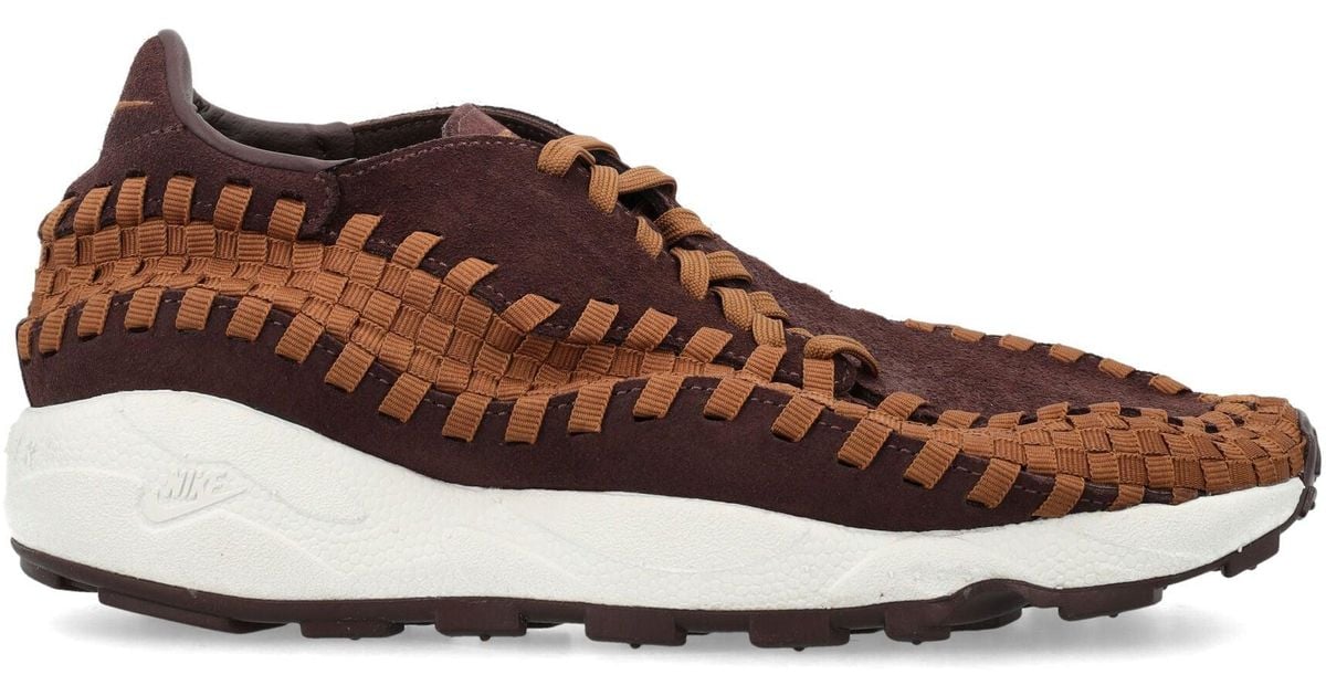 Nike Air Footscape Woven in Brown for Men | Lyst