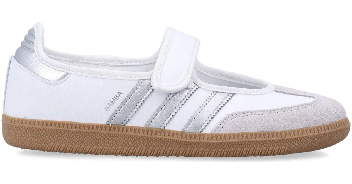 adidas Originals Samba Jane Sneakers in White | Lyst UK
