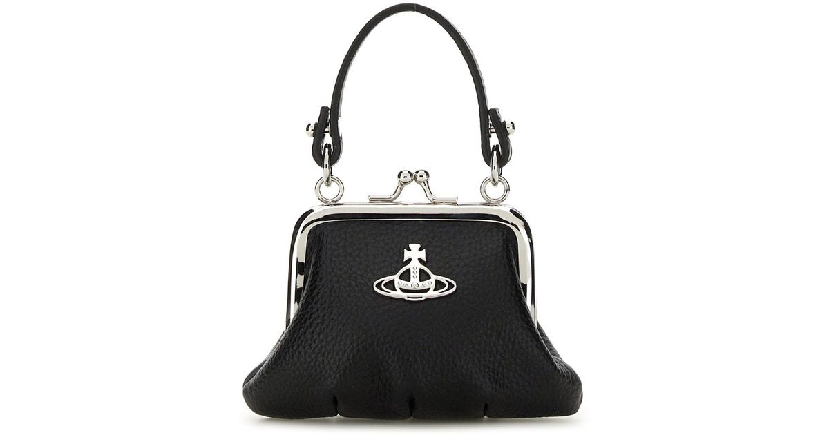 Vivienne Westwood Mini "Granny" Bag in Black | Lyst