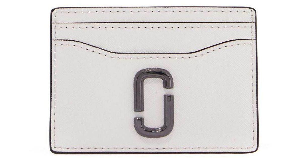 Marc Jacobs Utility Snapshot Card Case in White for Men | Lyst