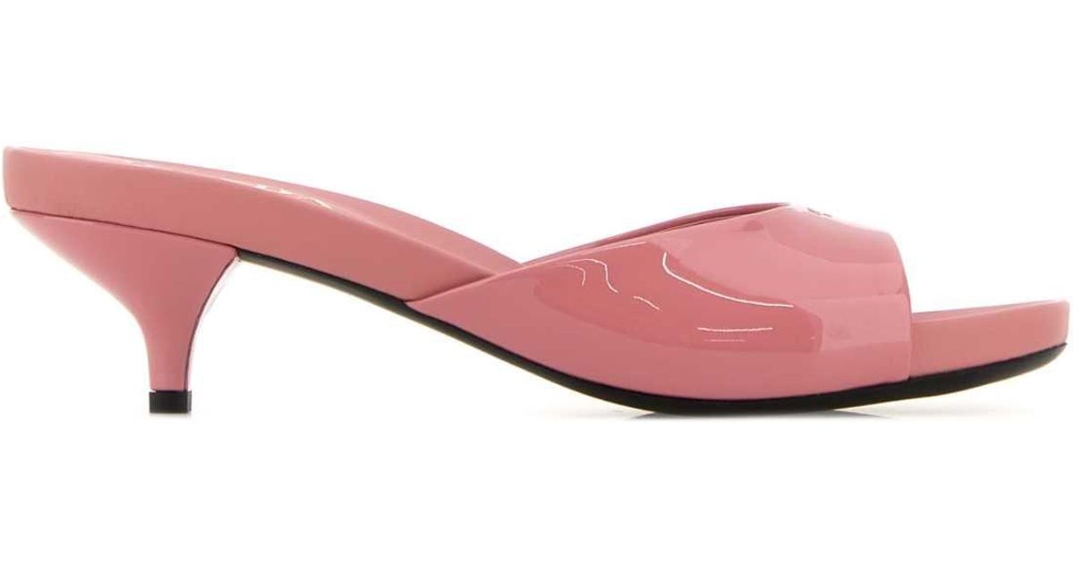 Prada Ciabatte in Pink | Lyst