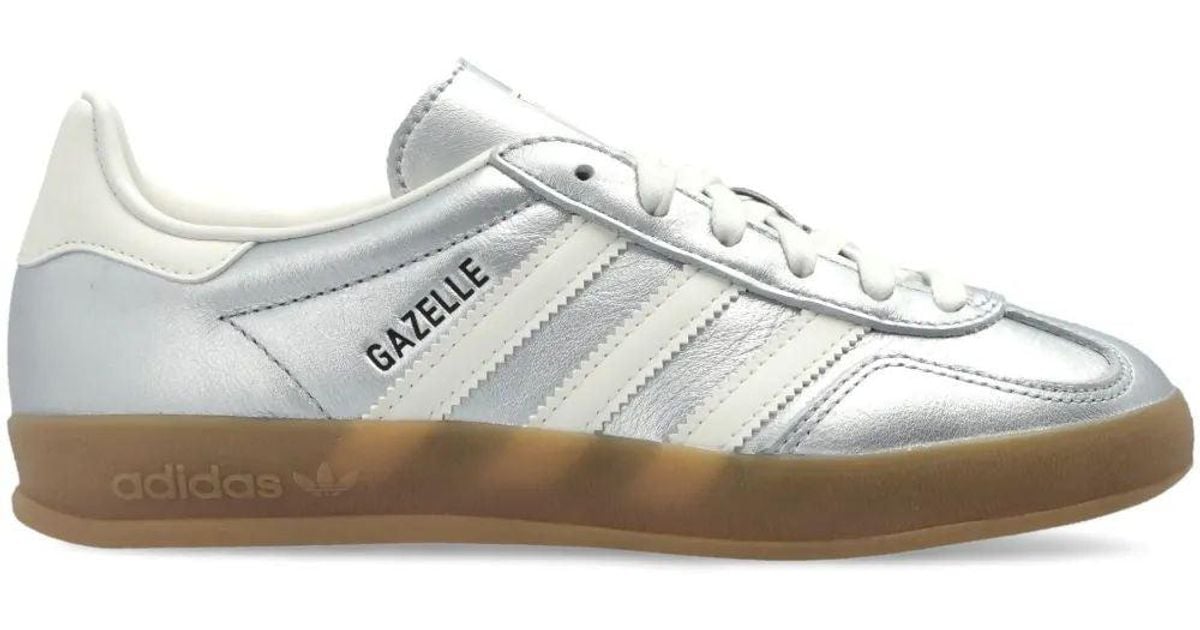 adidas Originals Gazelle Indoor in White | Lyst UK