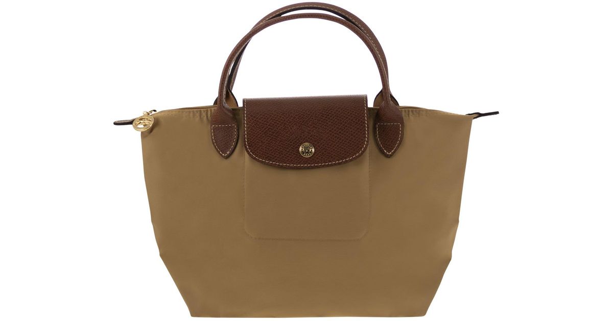 Longchamp Le Pliage Original in Brown | Lyst