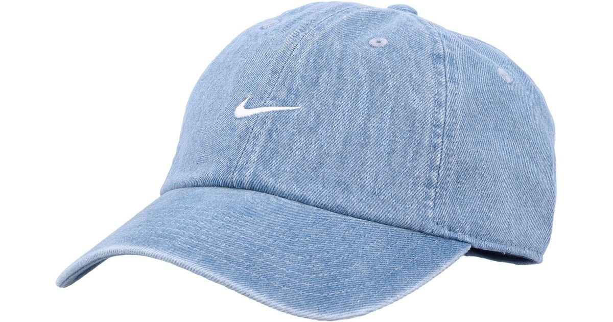 Nike Denim Cap in Blue for Men | Lyst