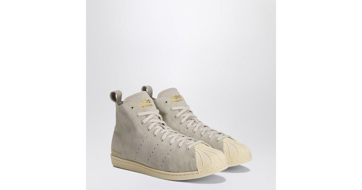 adidas Sneaker Superstar Hi Mist Stone/Wonder/ Metallic in Natural for ...