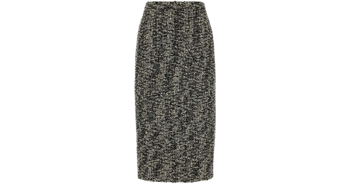 Gucci Bouclã Skirt | Lyst UK