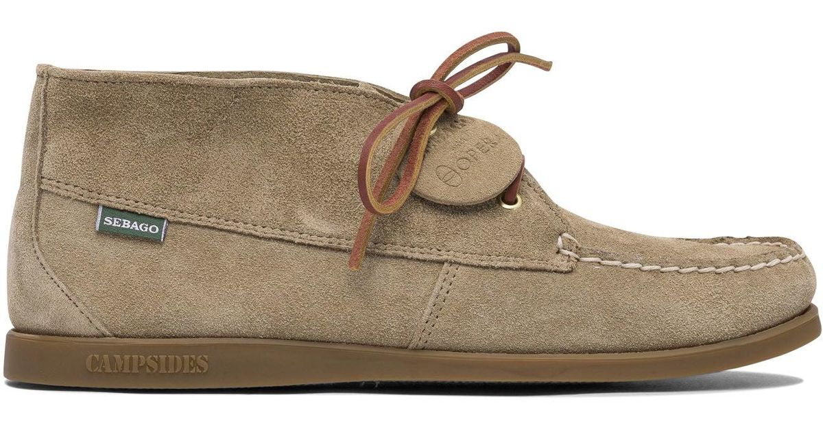 Sebago Rubber Loafers in Brown for Men | Lyst
