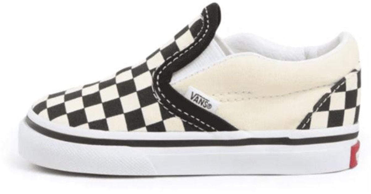 Vans "Checkers" Shoes in White | Lyst